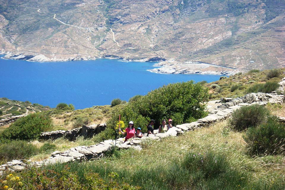 Walking Holidays South Andros - Cyclades, Greece - One Foot Forward